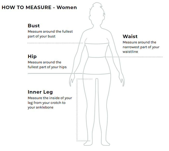 Size Charts – Hunter Valley Western